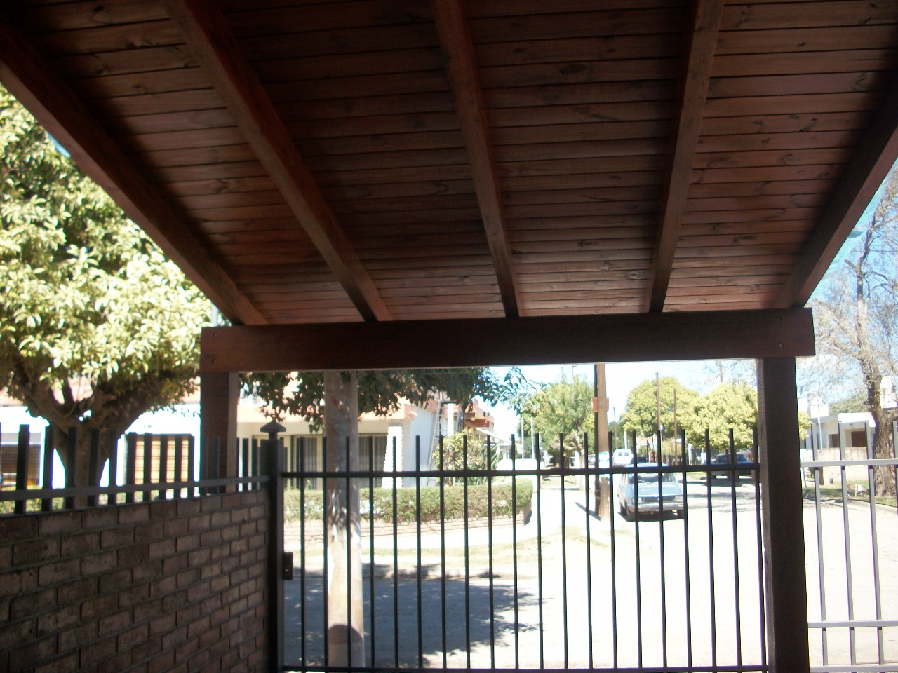 Techos SIMPLES (galerías y cocheras) :: TECNOTECH CONSTRUCTORA